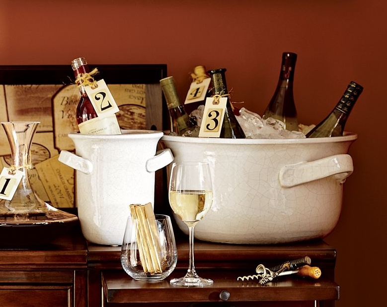 Crafted wine labels as seen on Pottery Barn Web site - At Home with Kim ...